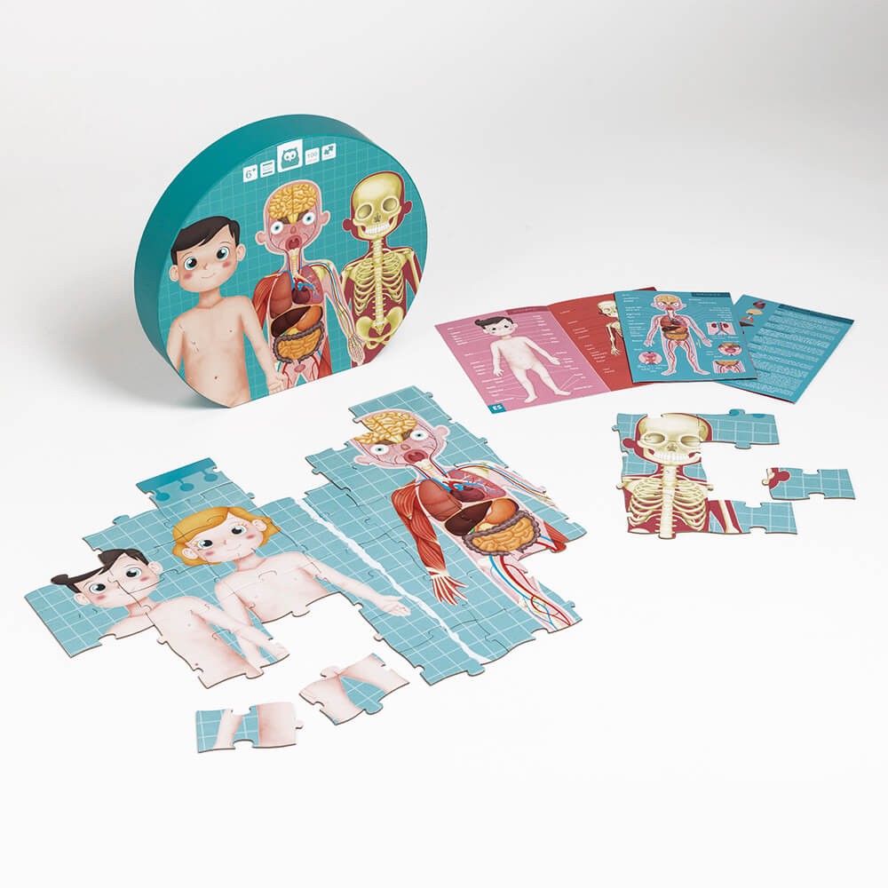 Rompecabeza gigante del cuerpo humano – Eurekakidsrd