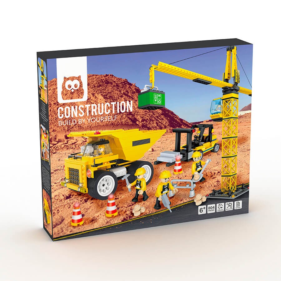 Construction building blocks 804 pcs – Eurekakidsrd